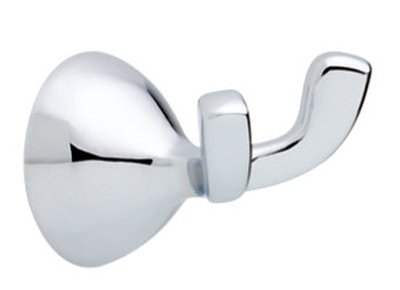 Delta Liberty Hardware FND35-PC Foundations Collection Robe Hook, Polished Chrome - Quantity 33