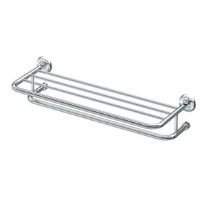 gatco 5376 designer ii bathroom spa towel rack, 24", chrome