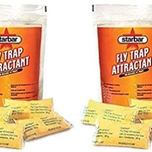 Starbar 2 Bags of Fly Trap Attractant, 16 Pouches Total