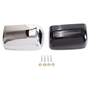 Trail Ridge Tow Mirror Power Chrome Pair for Ford SD Pickup Excursion