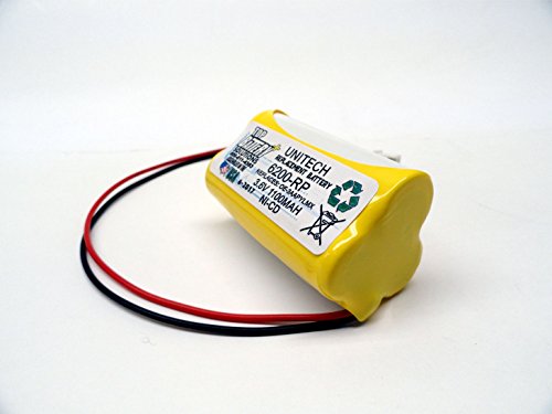 10PC UNITECH 6200RP,3.6V NICAD Battery Replacement