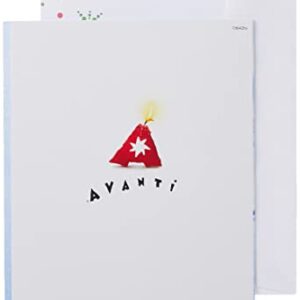 Avanti 10-Count Christmas Cards, Little Squirrel with a Candle