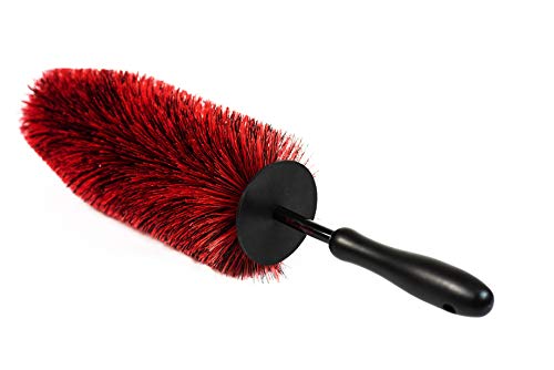 Maxshine PP-Short Handle Car Wheel and Rim Brush, Home/Office Clean Brush, Length: 45cm