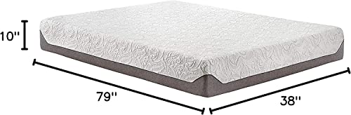 Boyd Sleep Cooling Air Flow Gel Memory Foam Mattress, 10" Queen