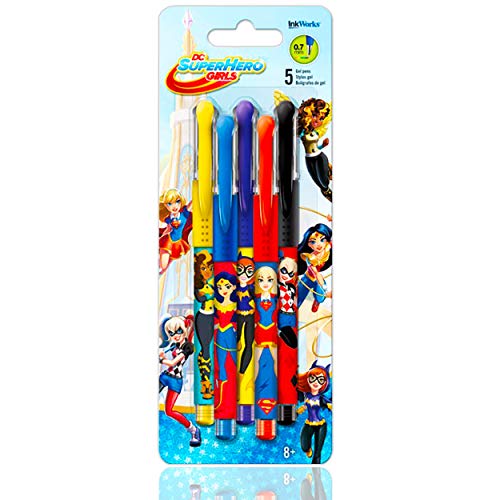 InkWorks Dc Super Hero Girls Colored Gel Pen