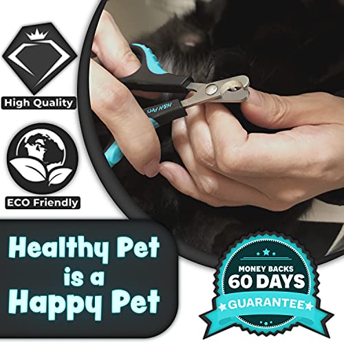 H&H Pets Nail Clippers Series - for Cats and Dogs - Razor Sharp Blades Sturdy Non Slip Handles - Dog Accessories Professional at Home Grooming - Stainless Steel - Dog Nail Trimmers - XS (Cats & Birds)