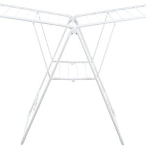 Amazon Basics Gullwing Clothes Drying Rack - White