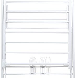 Amazon Basics Gullwing Clothes Drying Rack - White