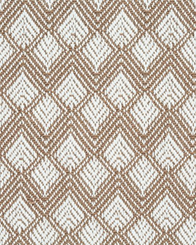 Placemats Set of 4, Woven Cloth Placemat Set, 14x19 in, Tan Boho Place Mats for Kitchen or Dining Table, Washable Cotton Table Mats