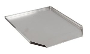 stainless steel dish drain board (end opening)