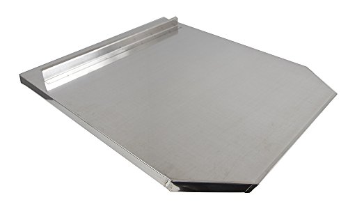 Stainless Steel Dish Drain Board (End Opening)