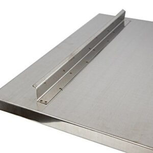 Stainless Steel Dish Drain Board (End Opening)