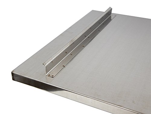 Stainless Steel Dish Drain Board (End Opening)