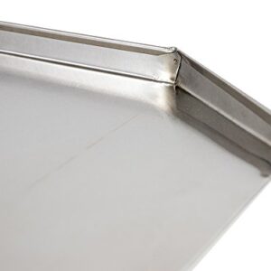 Stainless Steel Dish Drain Board (End Opening)