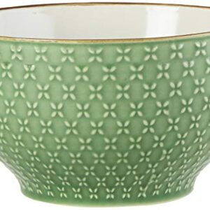 Pfaltzgraff French Lace Dinnerware Set, 16 Piece, Green