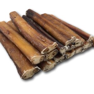 Top Dog Chews - 6" Bully Sticks - All Natural from Free Ranging Beef - 25 Pack