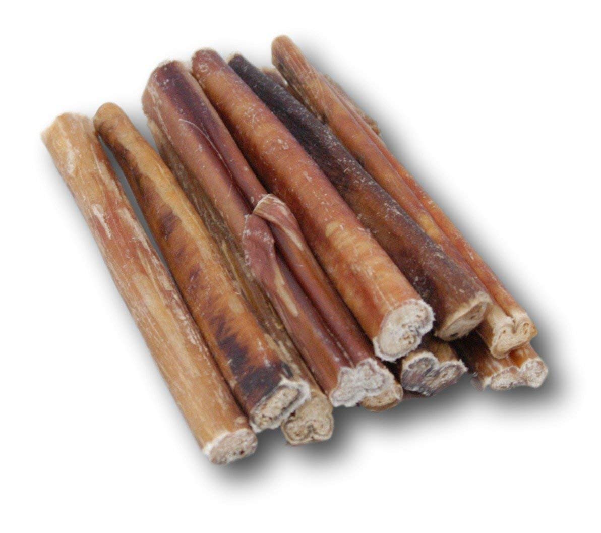 Top Dog Chews - 6" Bully Sticks - All Natural from Free Ranging Beef - 25 Pack