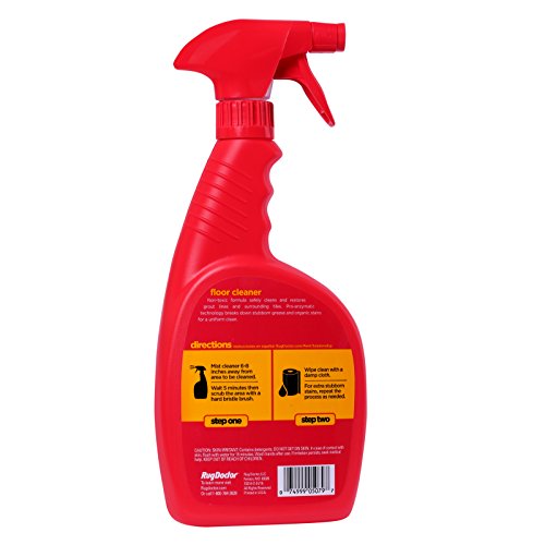 Rug Doctor Floor Doctor Tile and Grout Cleaner, Deep Cleaner Solution Spray for Hard Surfaces, Ready to Use Formula for Bathroom and Kitchen