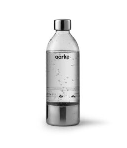 aarke extra pet stainless steel 1l bottle (for use carbonator)