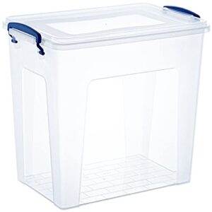 Superio Storage Container, Clear 20 Qt.