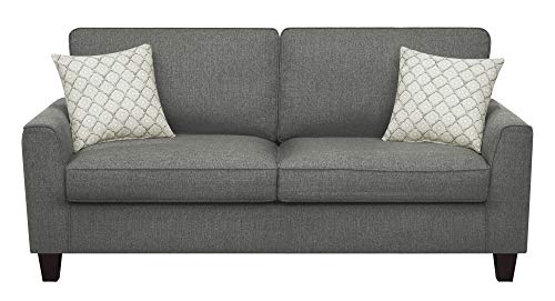 Serta Deep Seating Astoria 78" Sofa in Dark Gray