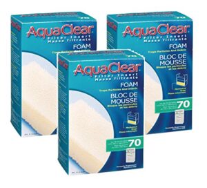 aquaclear (3 pack) 70 foam filter