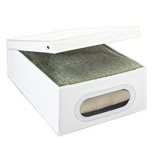 metaltex polly management box 48x36x5 cm white