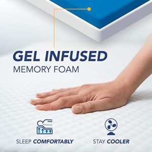 DynastyMattress 10-inch CoolBreeze Gel RV Memory Foam Mattress (King RV)