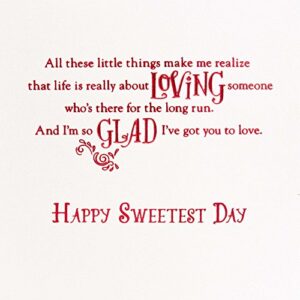 Hallmark Sweetest Day Card for Husband (Love Being Married to You) (599SWV3032)