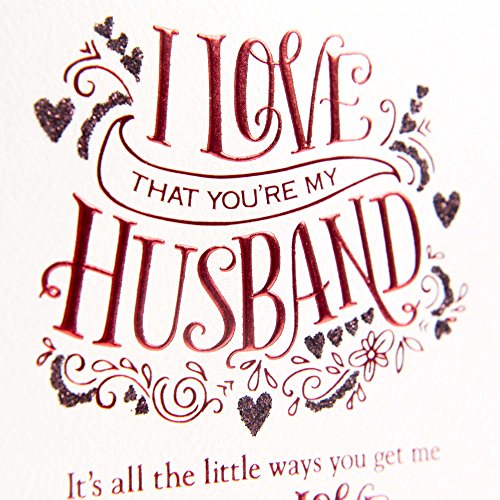 Hallmark Sweetest Day Card for Husband (Love Being Married to You) (599SWV3032)