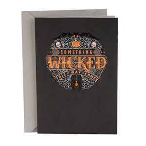 hallmark signature halloween card (something wicked)