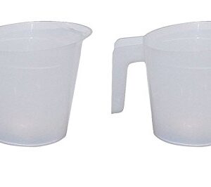 Bunn 04238.0000-2PK Water Pitcher for Pourover Coffee Brewer, 64 oz, 13" Height, 11" Width, 6" Length (Pack of 2)