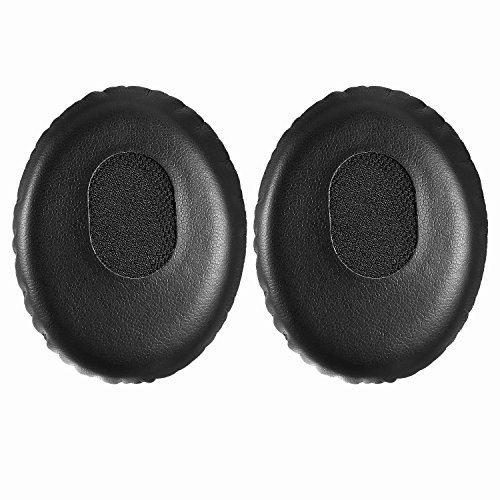 QC3 Earpads, JARMOR Replacement Memory Foam Ear Cushion Cover Kit for Bose QuietComfort 3, On Ear, OE1 Headphones ONLY, Black