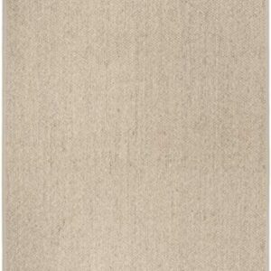 SAFAVIEH Natural Fiber Collection Area Rug - 8' x 10', Marble, Sisal Design, Easy Care, Ideal for High Traffic Areas in Living Room, Bedroom (NF525C)