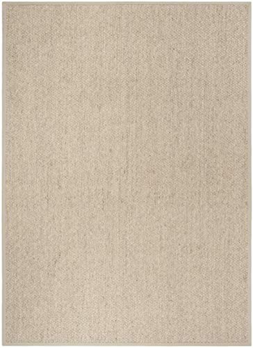 SAFAVIEH Natural Fiber Collection Area Rug - 8' x 10', Marble, Sisal Design, Easy Care, Ideal for High Traffic Areas in Living Room, Bedroom (NF525C)