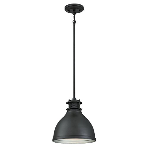 Westinghouse Lighting 6326800 One-Light Indoor Pendant, Matte Gun Metal Finish with Mesh Detail, Brushed Gunmetal