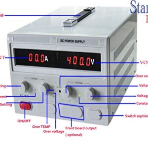 Precision 0-500V,0-10A Adjustable Switch Power Supply Digital Regulated Lab Grade