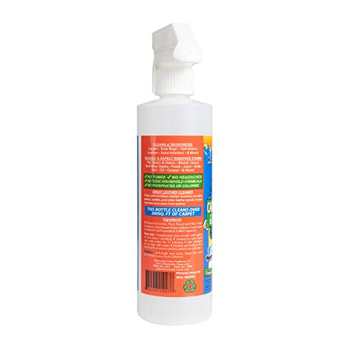 Absolutely Clean Carpet and Upholstery Shampoo, Stain Remover and Leather Cleaner, Remove Stains in 60 s, Cleans Over 300 sq. ft.