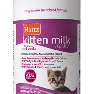 Hartz Powdered Kitten Milk Replacer Formula - 11Oz