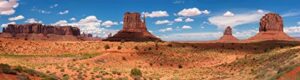 reptile habitat background; monument valley panorama, for 48lx18wx24h terrarium, 3-sided wraparound