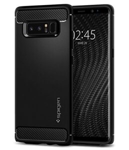 spigen rugged armor designed for samsung galaxy note 8 case (2017) - matte black