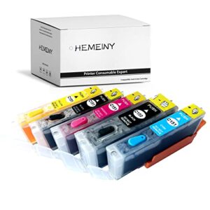 HEMEINY Full Refillable Ink Cartridge Replacement for Canon PGI-150 CLI-151, Works with Pixma IP7210 MG5410 MX721 MX921 MG5510 IX6810 Printers