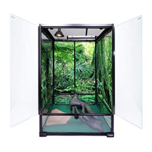 Reptile Habitat Background; Rain Forest, for 36Lx18Wx18H Terrarium, 3-Sided Wraparound