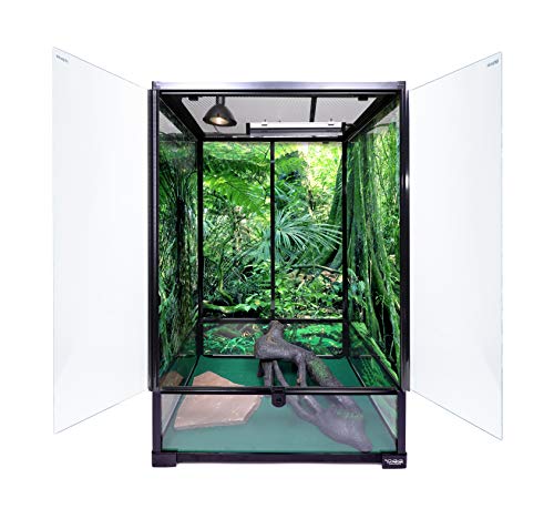 Reptile Habitat Background; Rain Forest, for 36Lx18Wx18H Terrarium, 3-Sided Wraparound