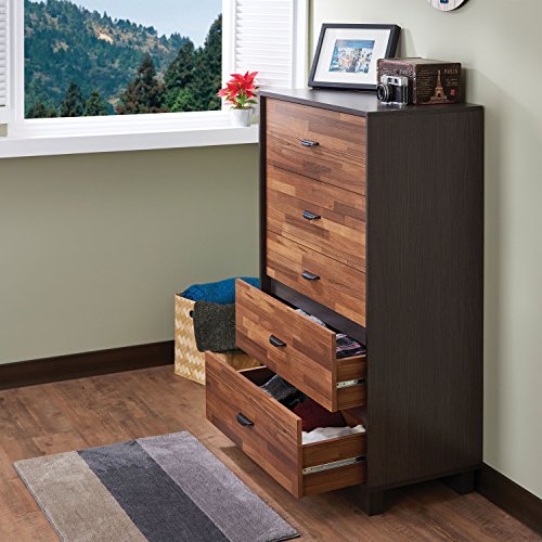 ACME Furniture Eloy Chest, Walnut/Espresso