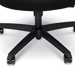 HON Convergence Mesh Back Task Chair with Height-Adjustable Arms, in Black