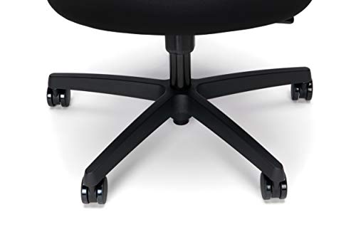 HON Convergence Mesh Back Task Chair with Height-Adjustable Arms, in Black