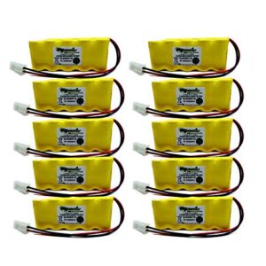 10PC LITHONIA ELB0601N Replacement Battery