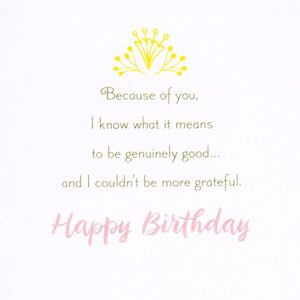 Hallmark Mahogany Birthday Greeting Card for Mother (Love, Peace, Joy, Blessed) (0399RZD2049)