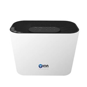 oion 4-in-1 true hepa air purifier 3 speeds plus uv-c sanitizer (white)